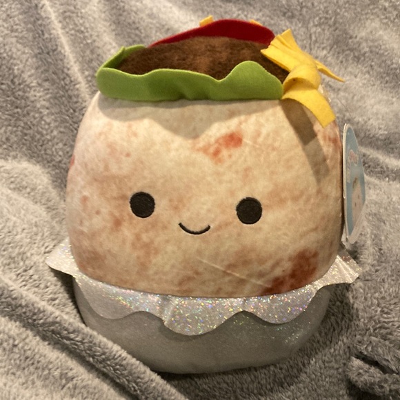 Squishmallows | Toys | Nwt Bernardo Rare The Burrito Stuffy Collectible ...